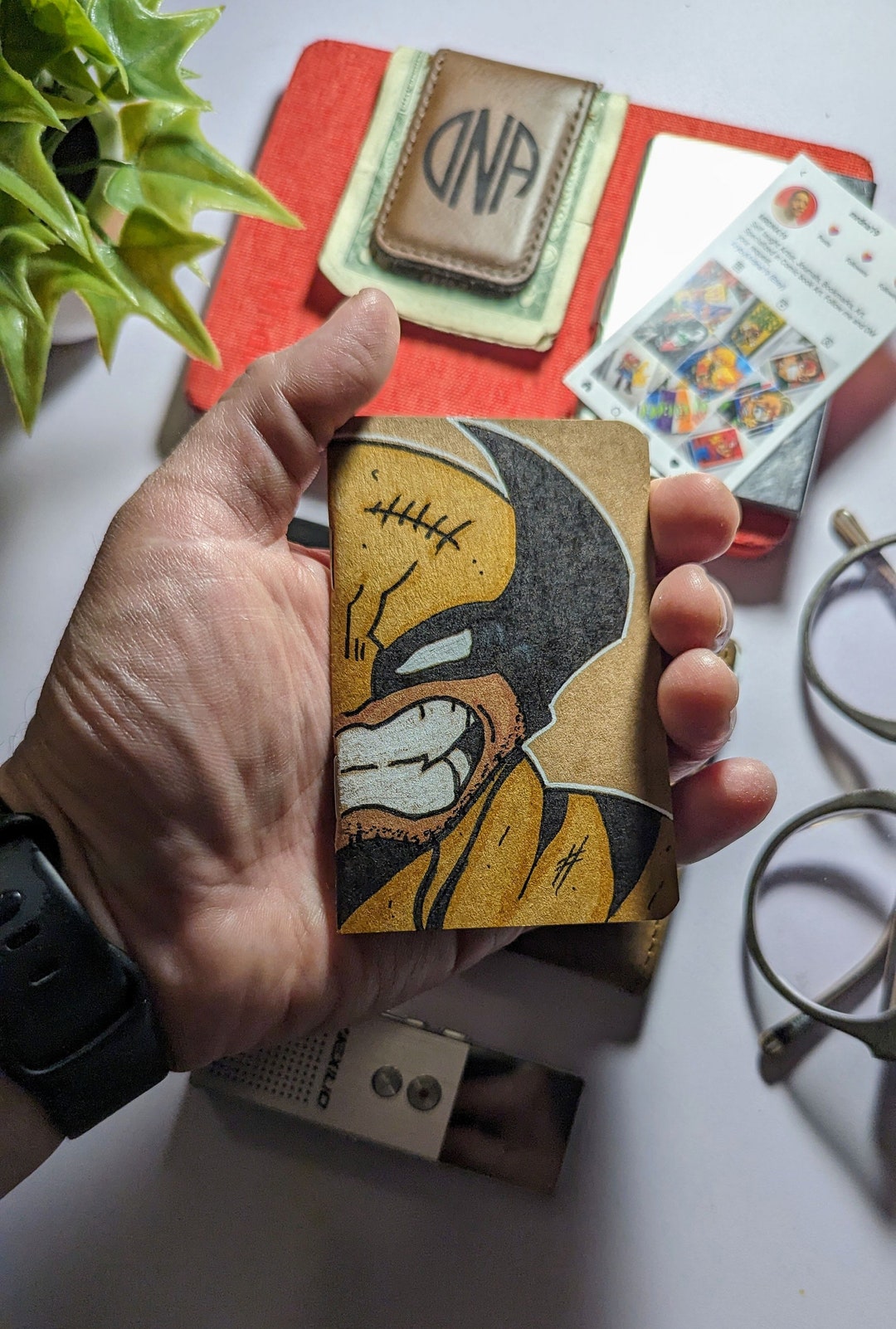 Wolverine Journal, Mini Journal, Marvel Art, Mini Notebooks, Pocket ...