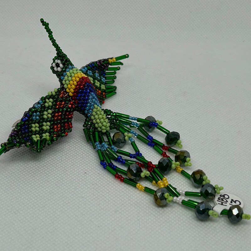 Beaded Hummingbird - Etsy