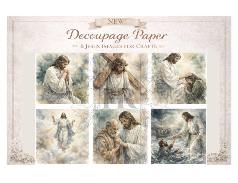 Rice Paper for Decoupage/christian Decoupage / Religious Decoupage ...