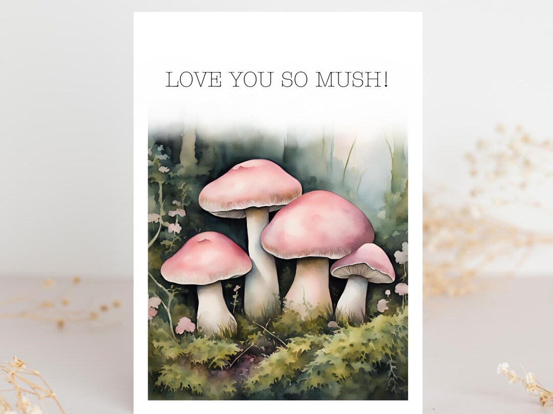 Love You so Mush Png, Svg Mushroom Pun, Pun Png, Pun Jpg, Funny Pun ...