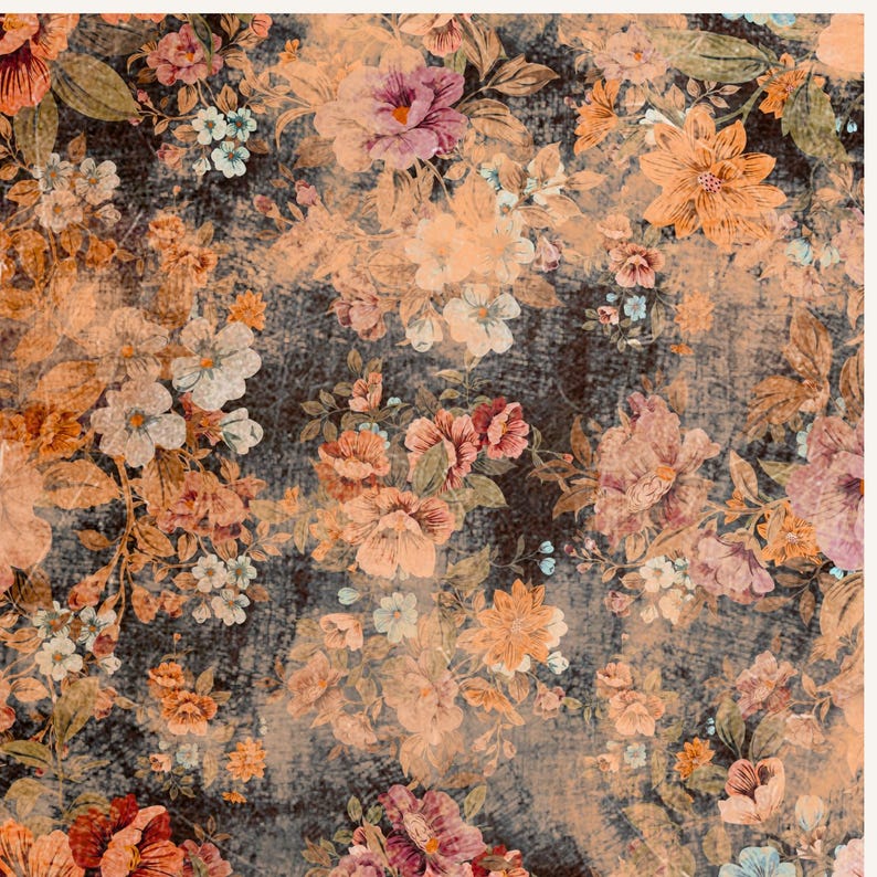 A4 Rice Paper Decoupage / Victorian Rice Paper/ Mulberry Paper/ Fall ...