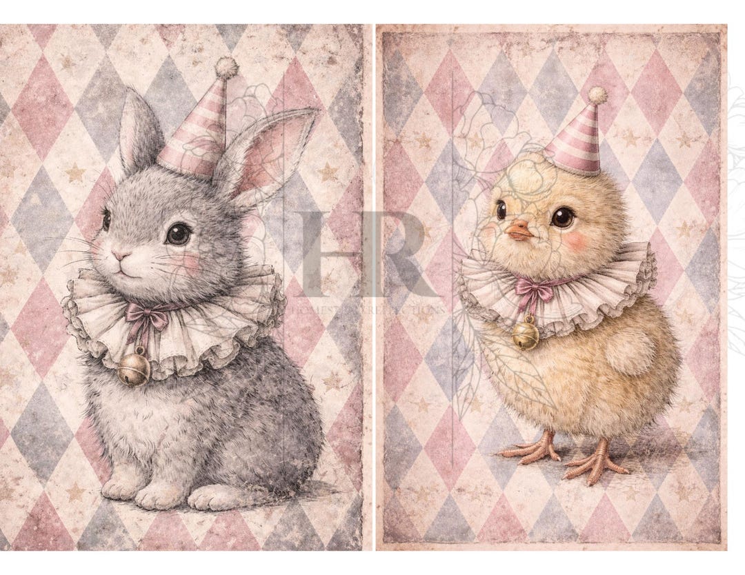 A4 Rice Paper Decoupage / Animal Decoupage / Animal Rice Paper / Easter ...