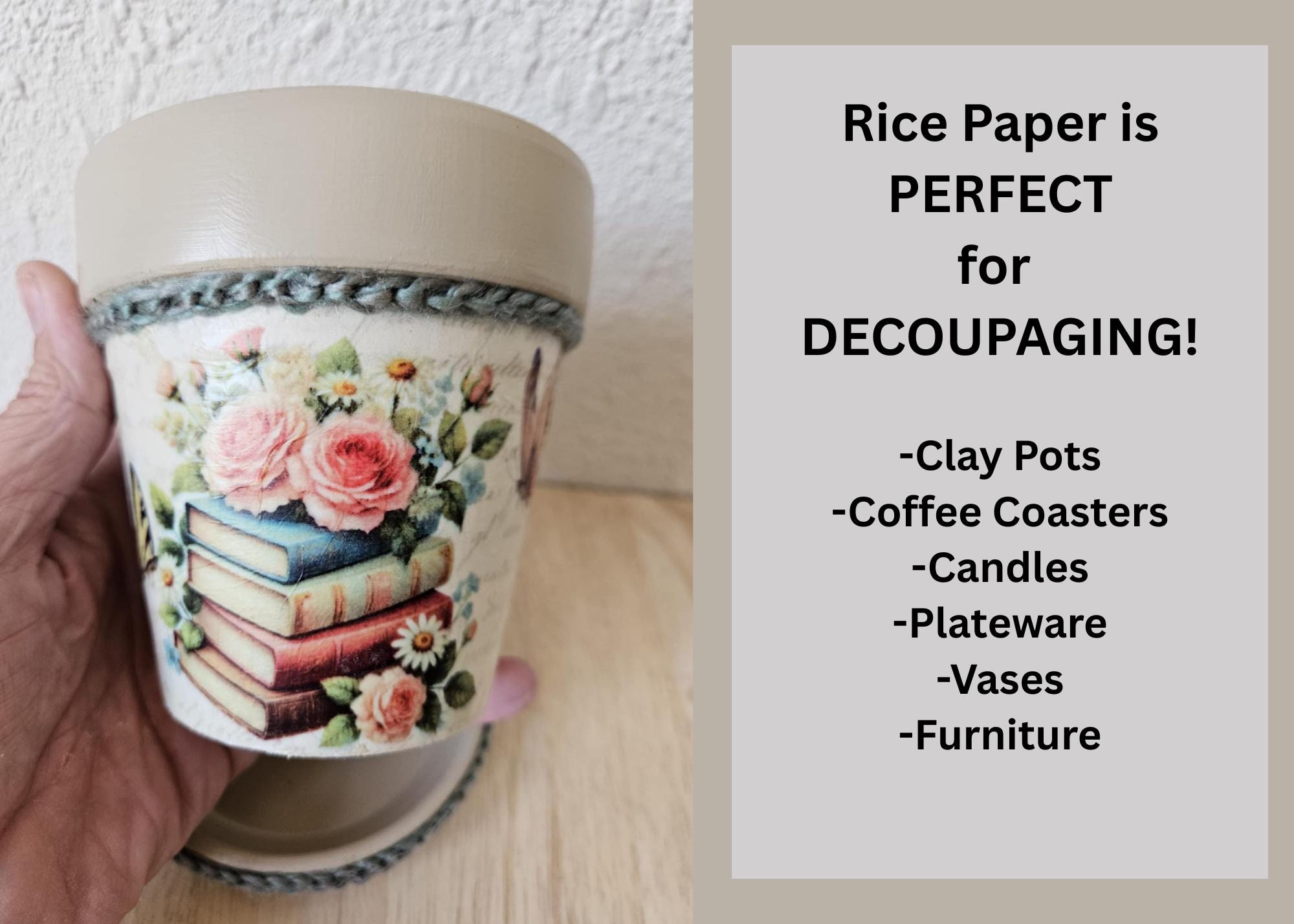 Rice Paper for Decoupage / Sea Turtle Ephemera / A4 Rice Paper ...