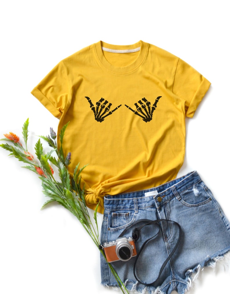 Hand Symbol Shirt Hang Loose Shirt Sign Hand T-shirt Funny - Etsy