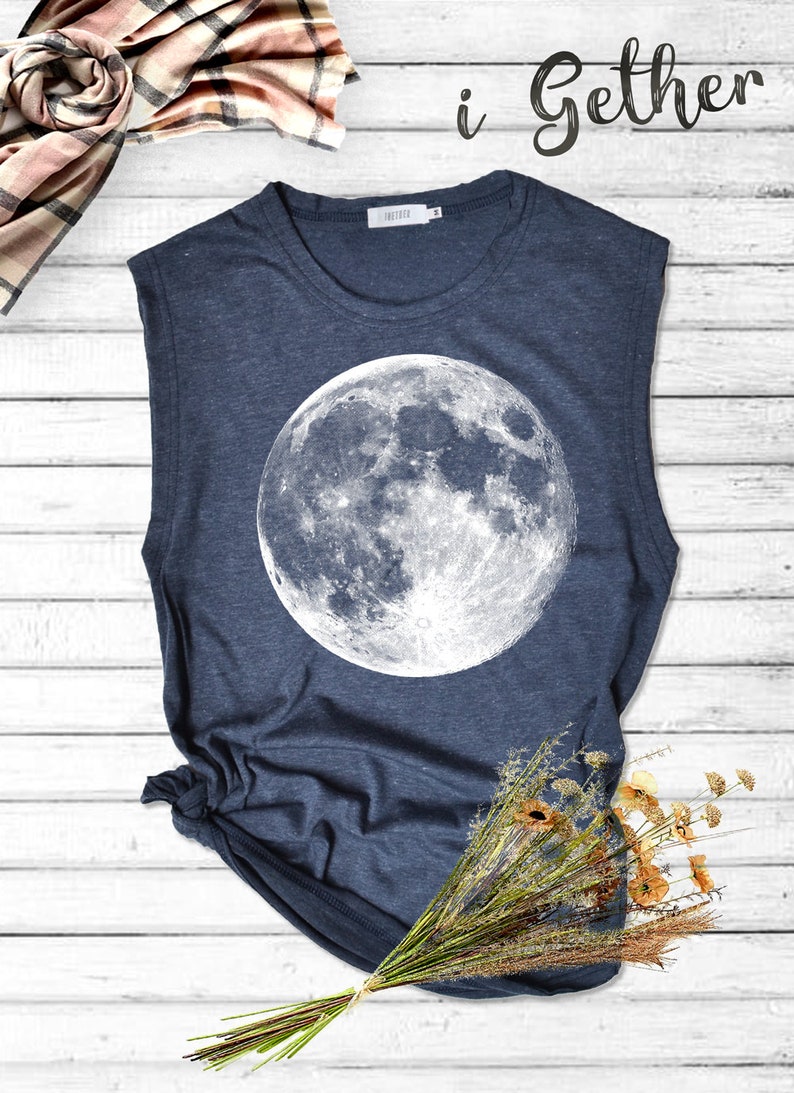 Full moon shirt Moon night Shirt super full moon graphic shirt | Etsy