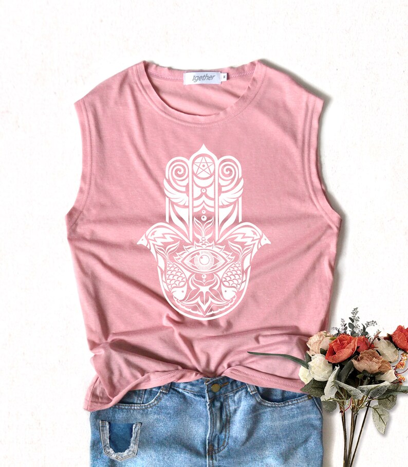 Hand Shirt Hand Graphic Shirt Hand Drawing Shirt Muscle Tank - Etsy