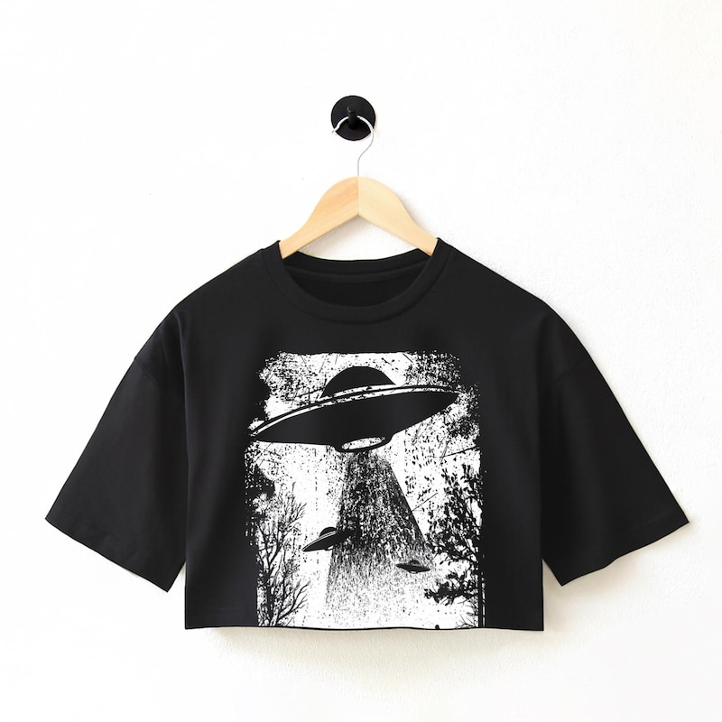 Crop Vintage Workout Shirt - Etsy UK