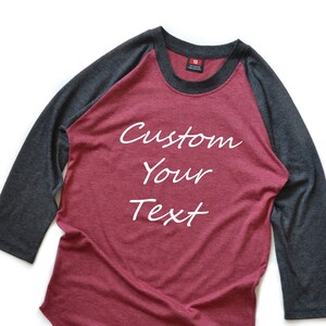 Custom Your Text Shirt Personalization Shirt I Design Shirt - Etsy