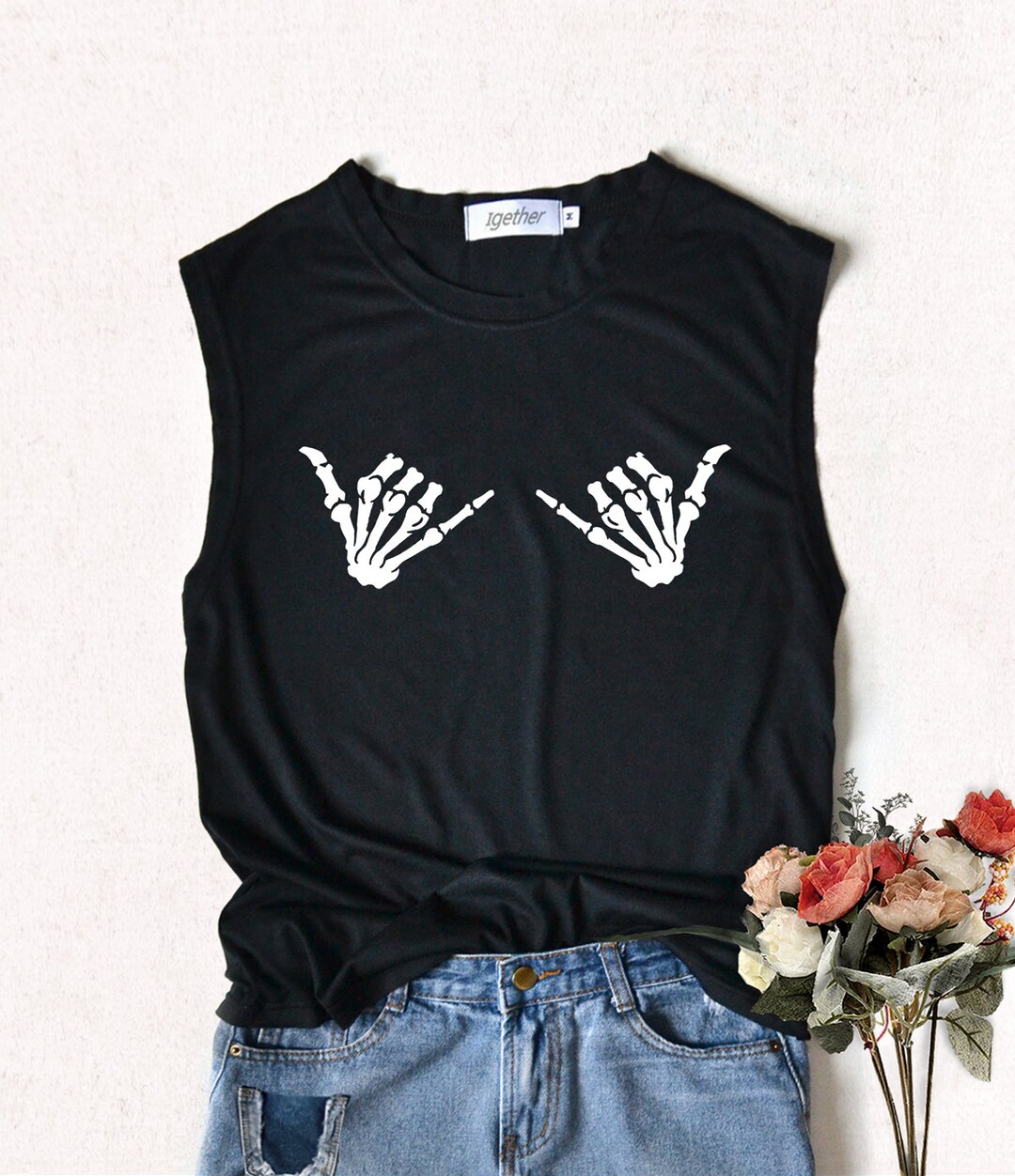 Hand Sign Shirt Hand Shirt Hand Funny Graphic Shirt Muscle - Etsy