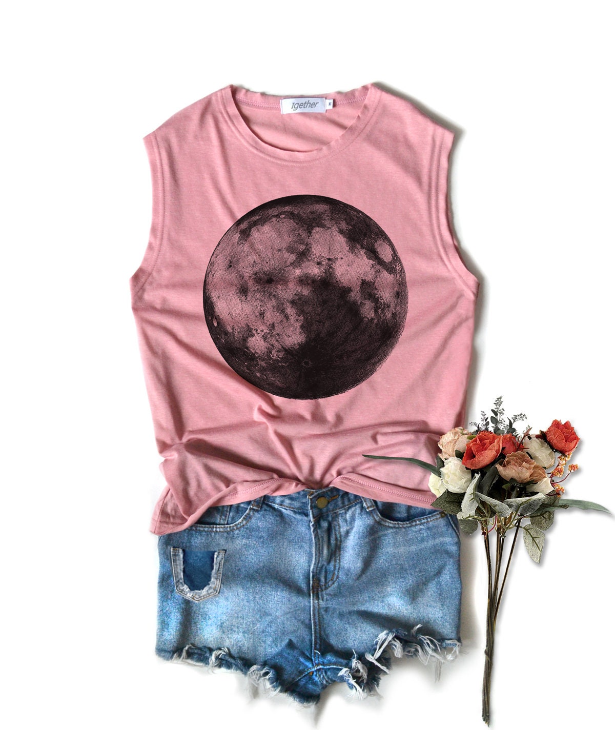 Full Moon Shirt Moon Night Shirt Super Full Moon Graphic Shirt - Etsy