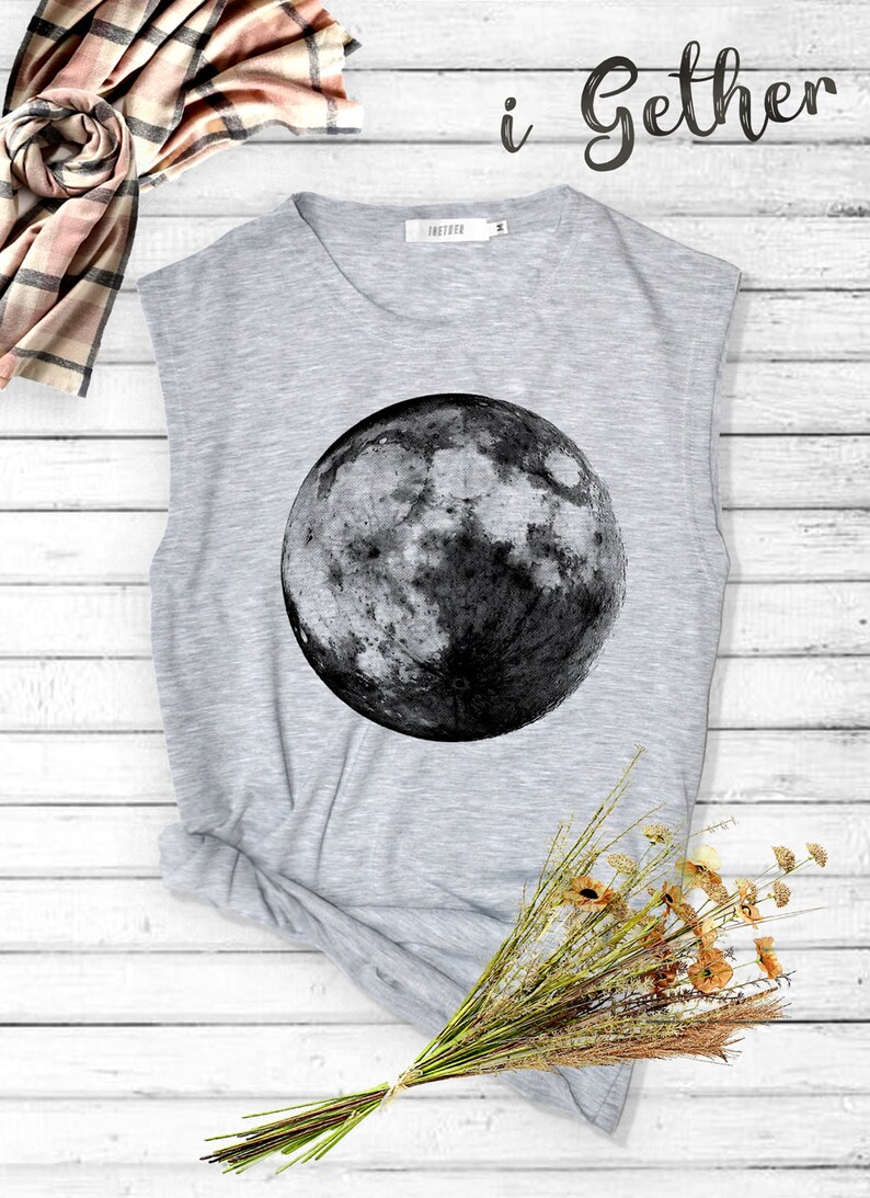 Full moon shirt Moon night Shirt super full moon graphic shirt | Etsy