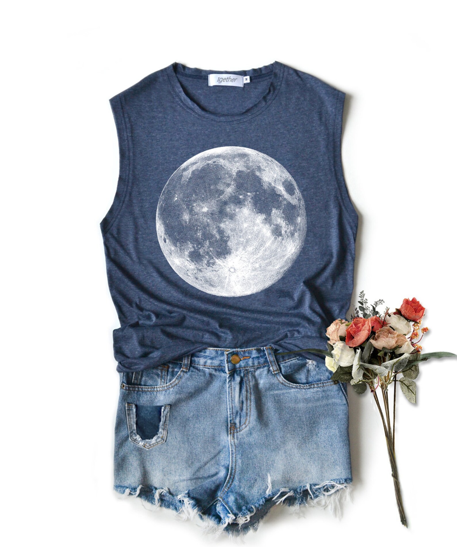 Full Moon Shirt Moon Night Shirt Super Full Moon Graphic Shirt - Etsy