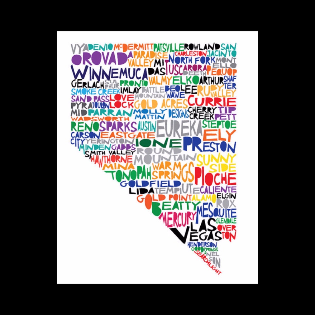 Nevada Word Art T- Shirt- Nevada Shirt- Word Art- I Love Nevada-nevada ...