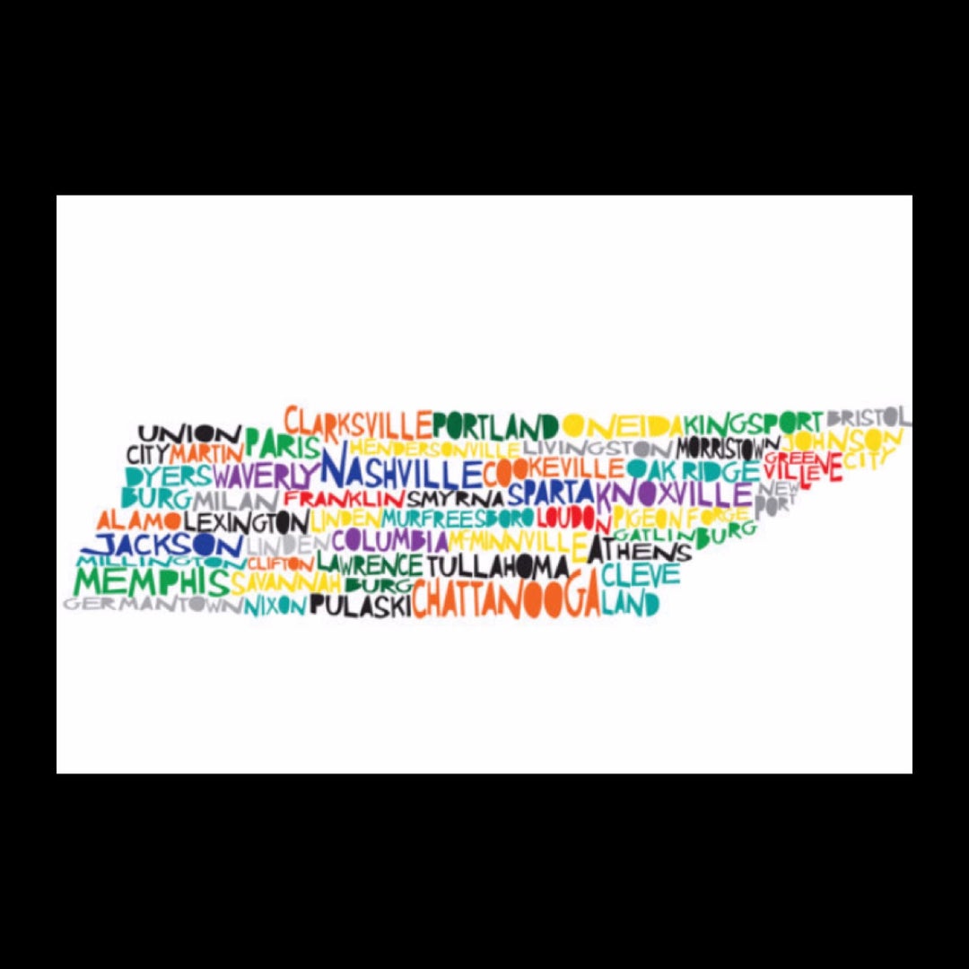 Tennessee Blanket- Word Art- Tennessee Gift- Tennessee Home- Home Sweet ...