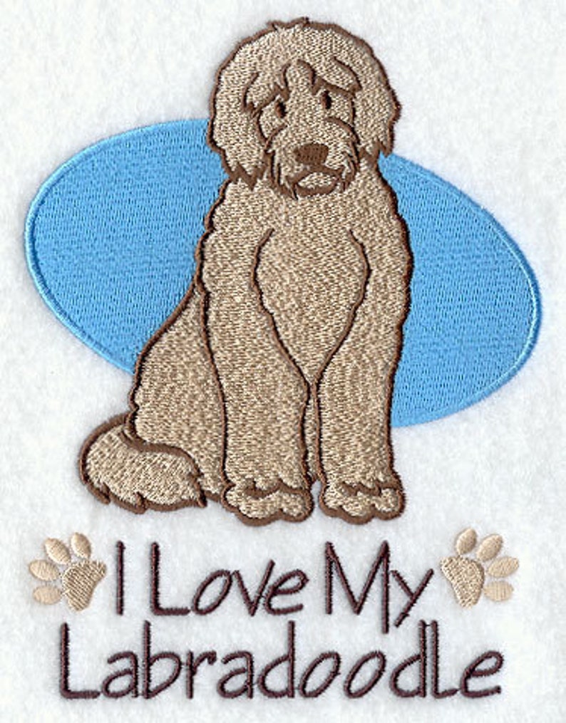 I Love My Labradoodle I Love My Dog Labradoodle Gift Custom - Etsy