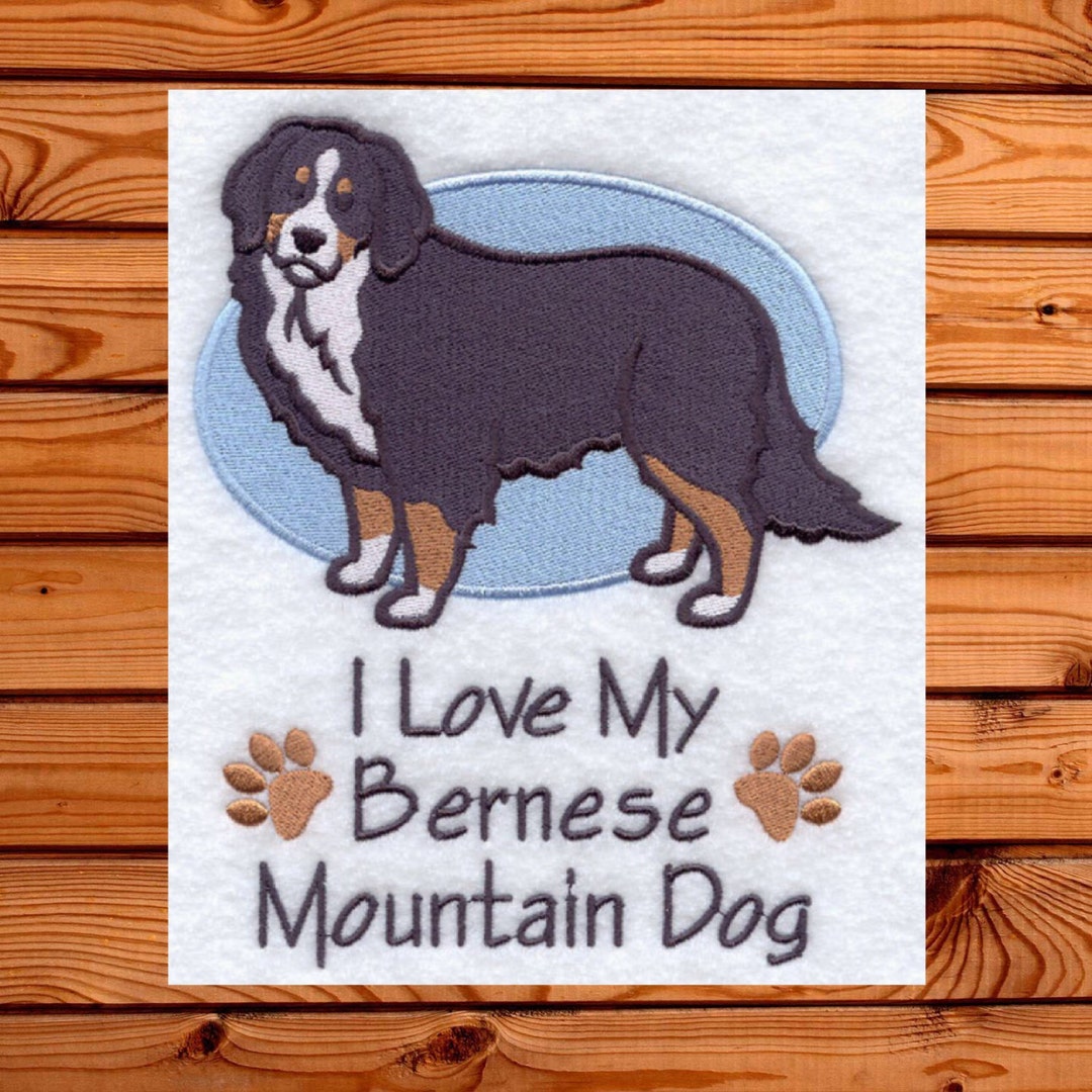 I Love My Bernese Mountain Dog- Bernese Mountain Dog- I Love My Dog ...