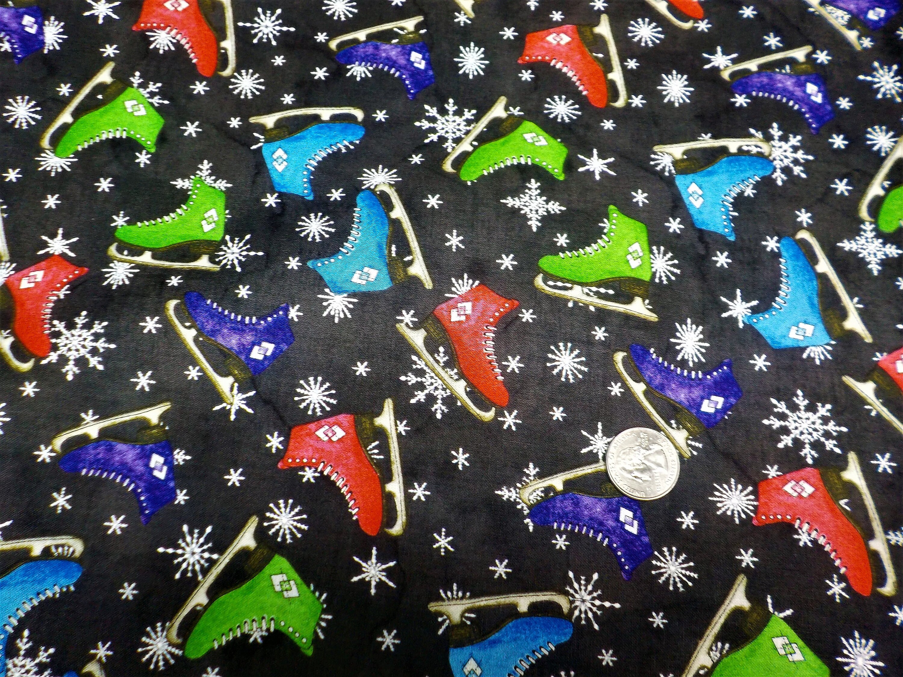 Blank Textiles-100 % Cotton Quilting Fabric Flakey Friends - Etsy