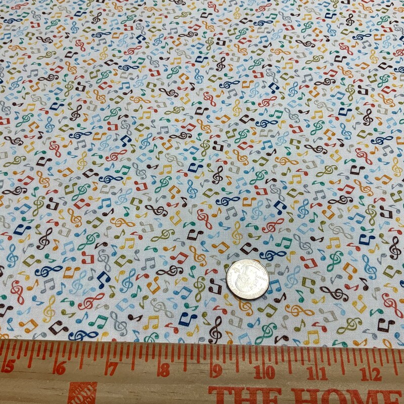 Music Note Fabric - Etsy