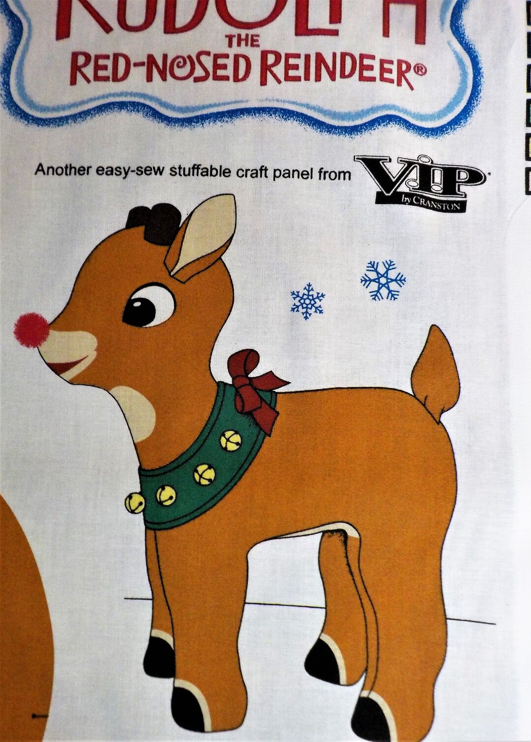Vip-rudolph the Red Nosed Reindeer,craft Panel,sew a Rudolph of Your ...