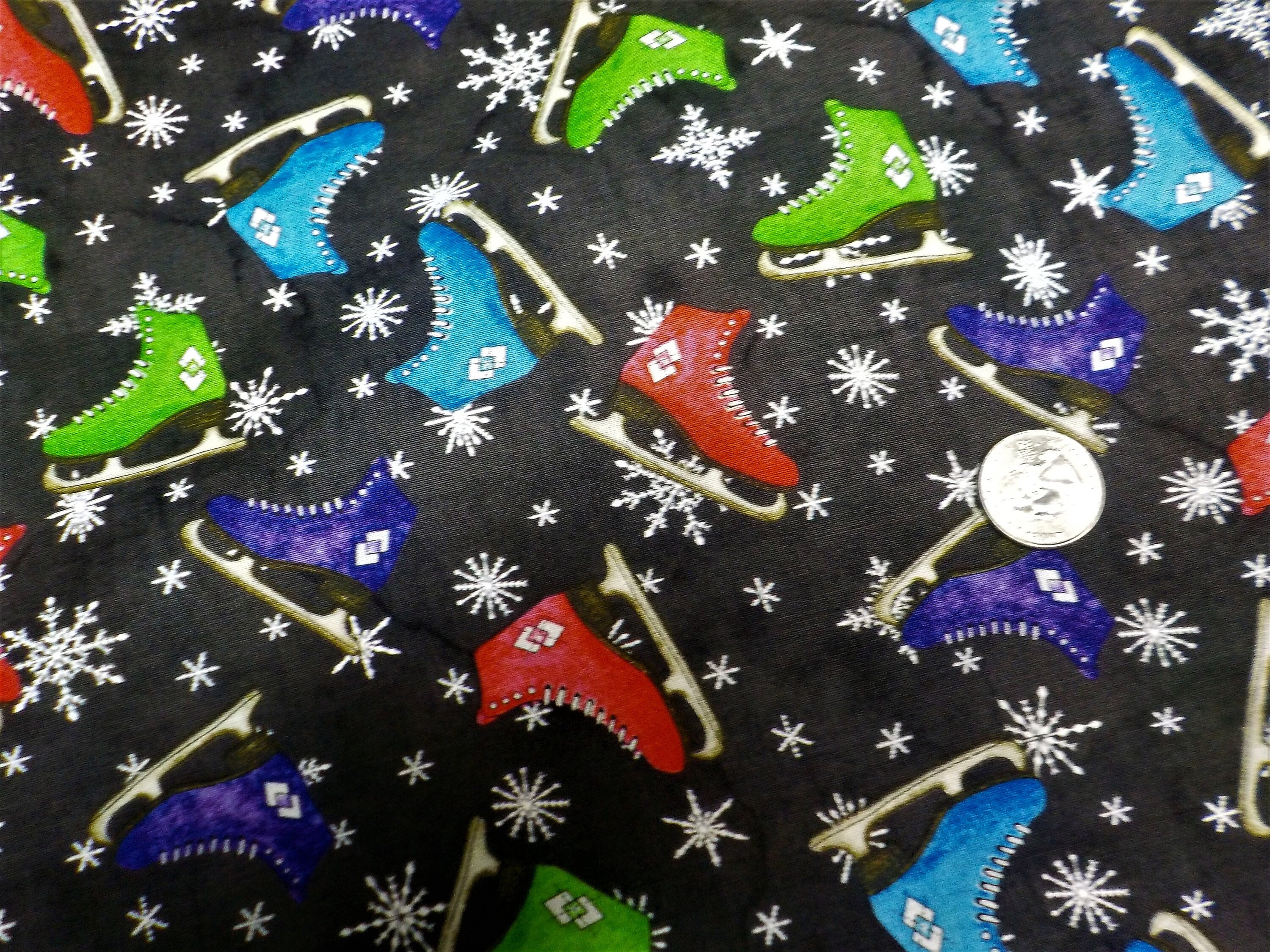 Blank Textiles-100 % Cotton Quilting Fabric Flakey Friends - Etsy