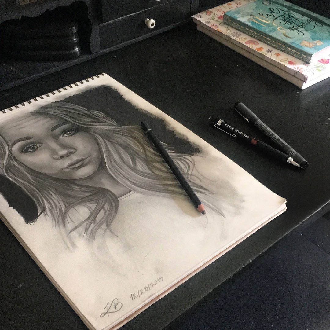 Custom Pencil Human Portraits - Etsy