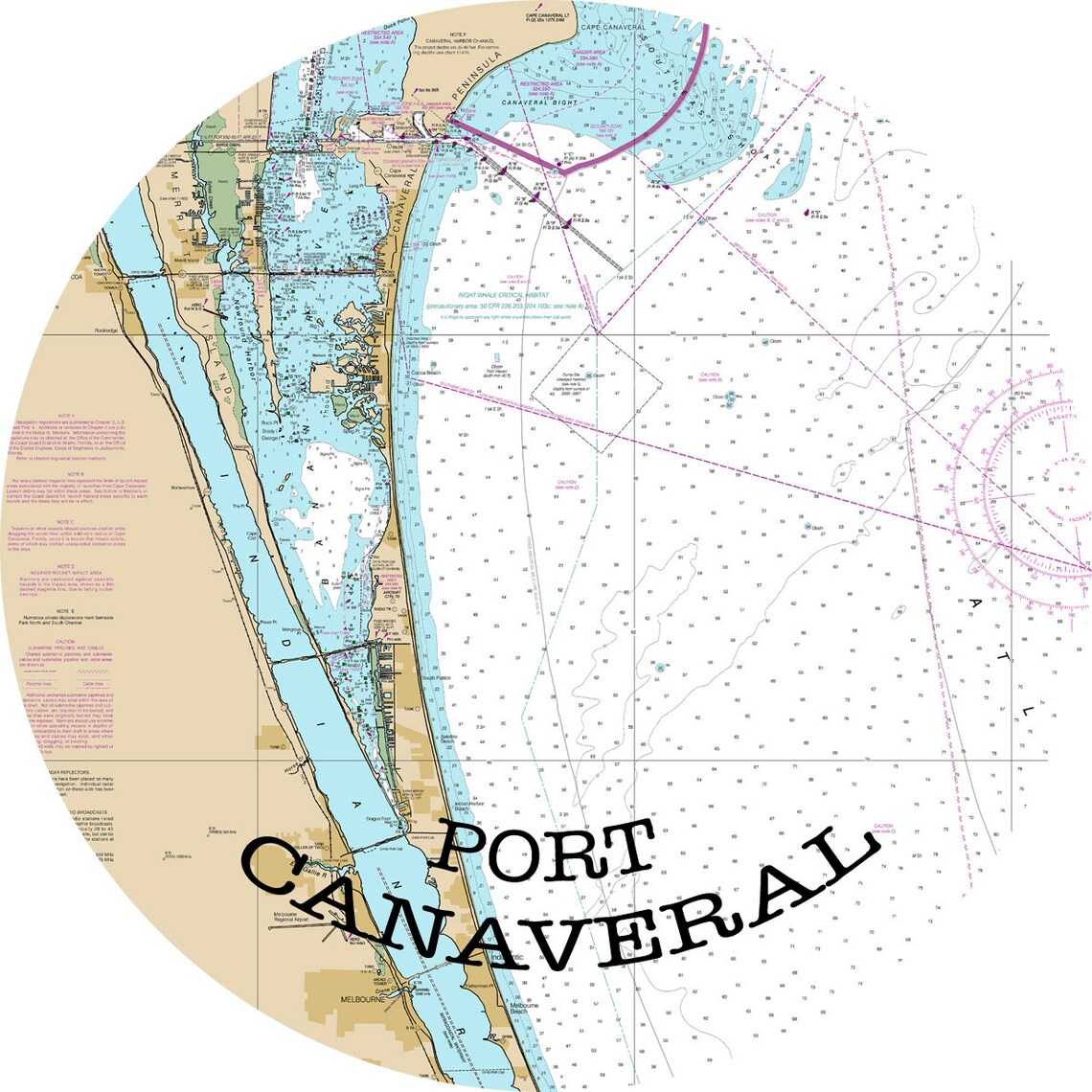 Sebastian Inlet Map of Florida Round or Square Coasters - Etsy