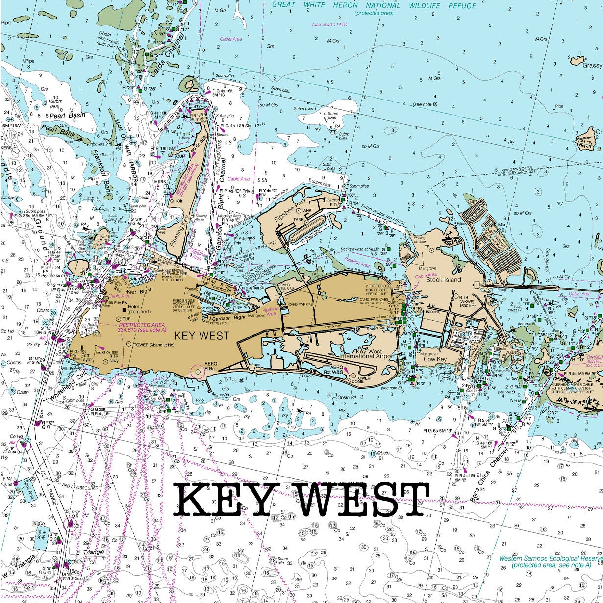 Marathon, Map of Florida Keys, Round or Square Coasters, Fisherman Gift ...