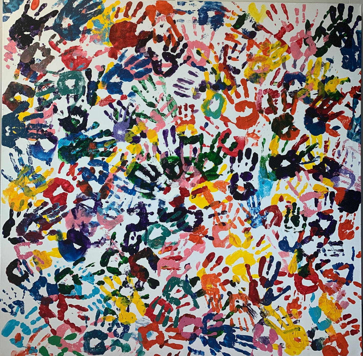 Pride Hand Print Project Print - Etsy