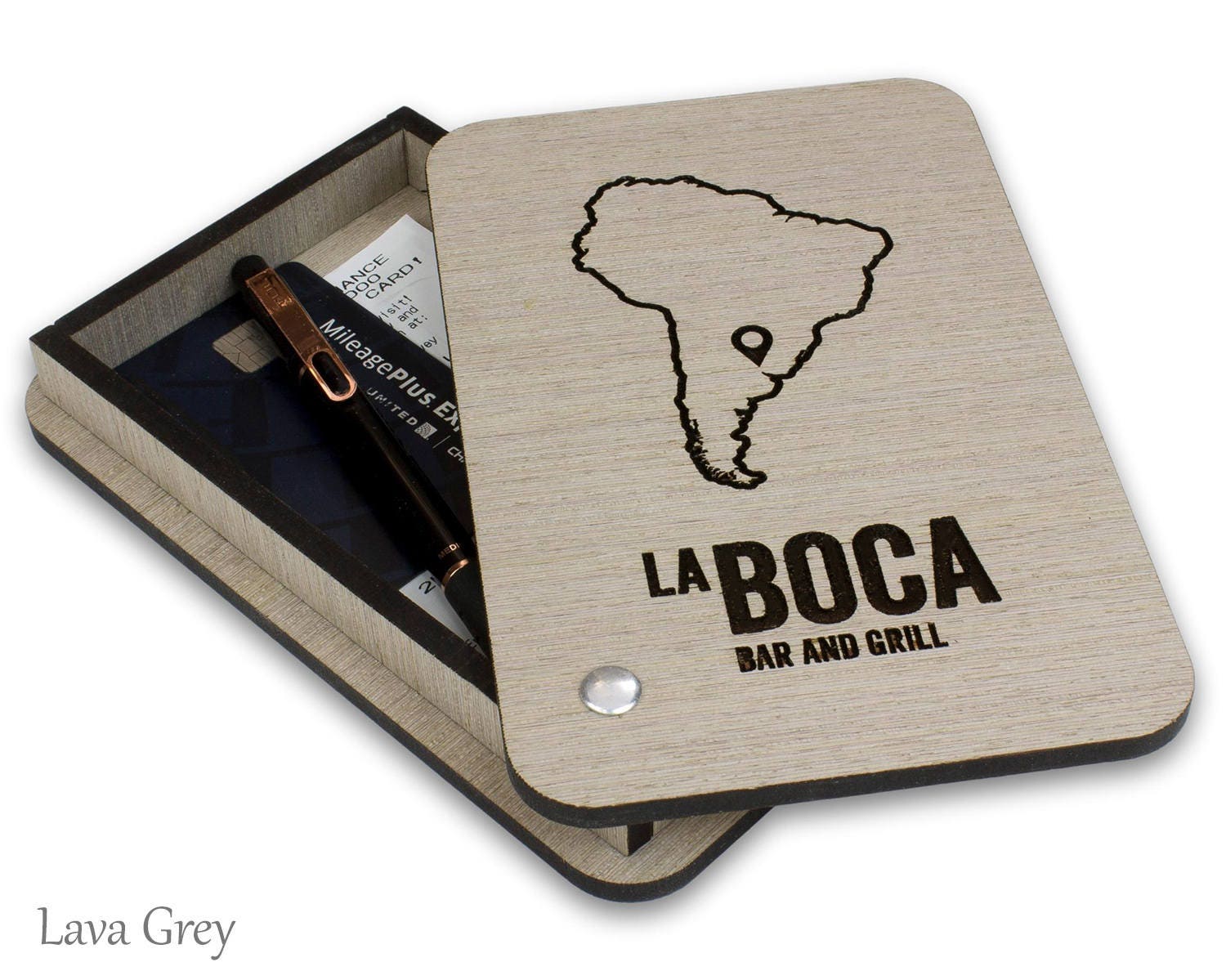 Custom Check Presenter Box With Rotating Lid FREE LASER ENGRAVING - Etsy