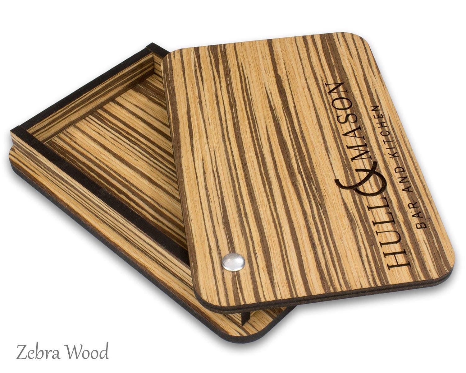 Custom Check Presenter Box With Rotating Lid FREE LASER ENGRAVING - Etsy