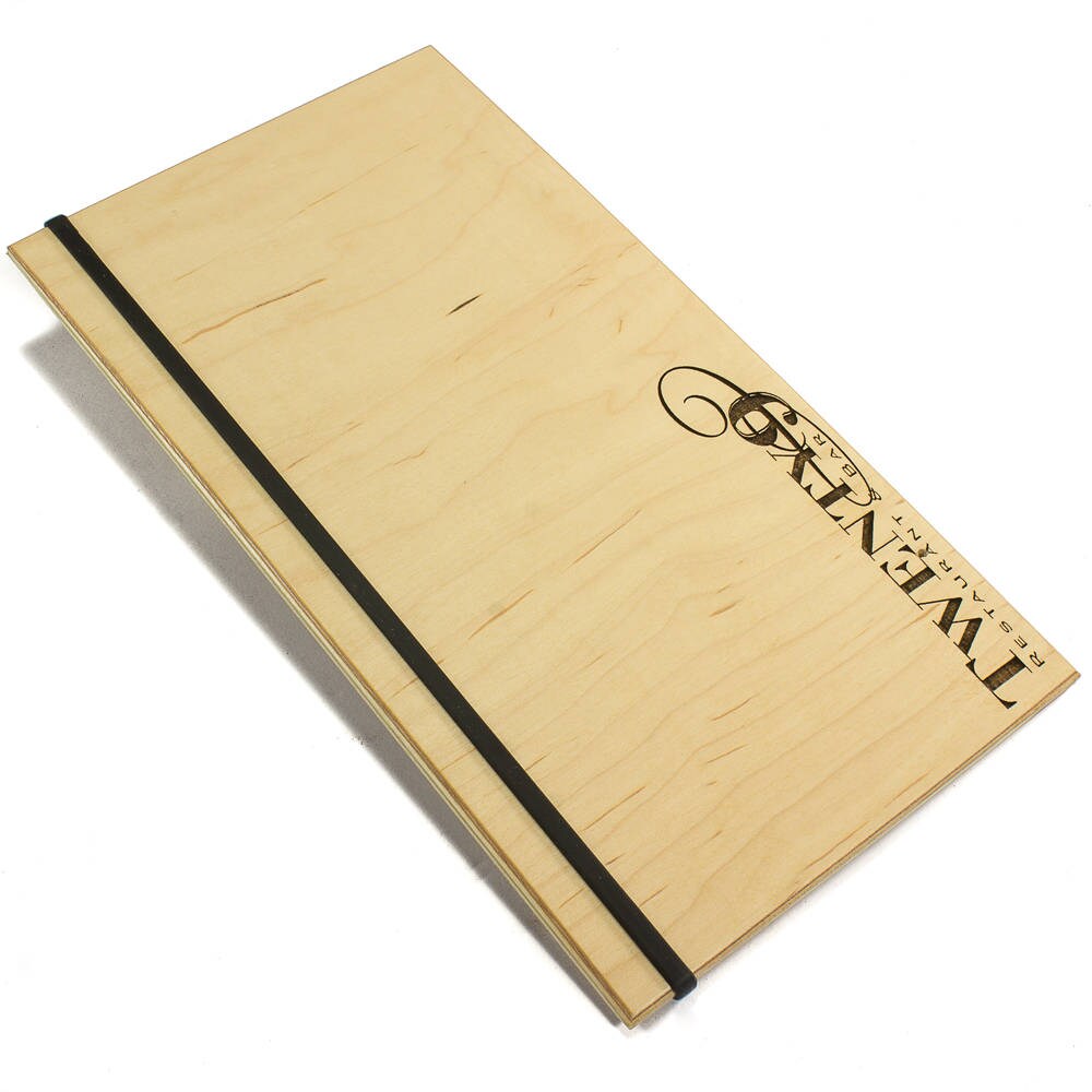 Custom Menu Holder With Vertical Silicone Bands - Etsy