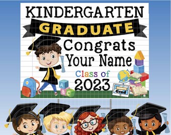 Kindergarten Graduation Preschool Graduation Class of 2023 - Etsy