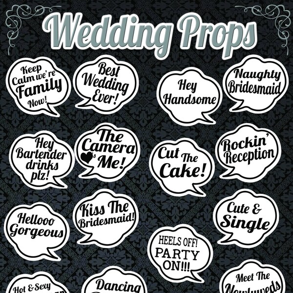 Photo Booth Props - Etsy