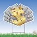 Money Dollar Sign Yard Sign Bling - Etsy