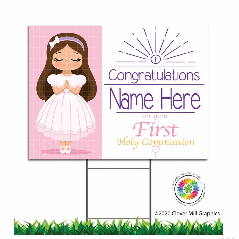 Communion Banner - Etsy