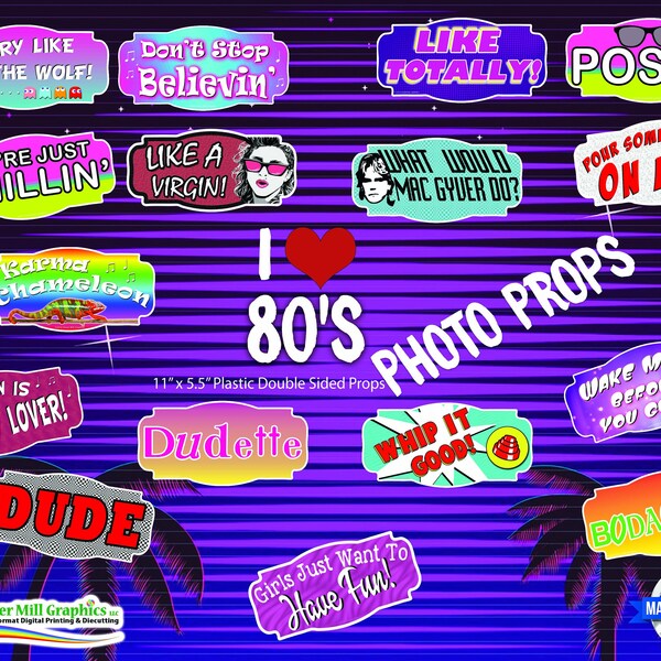 80's Photo Booth - Etsy