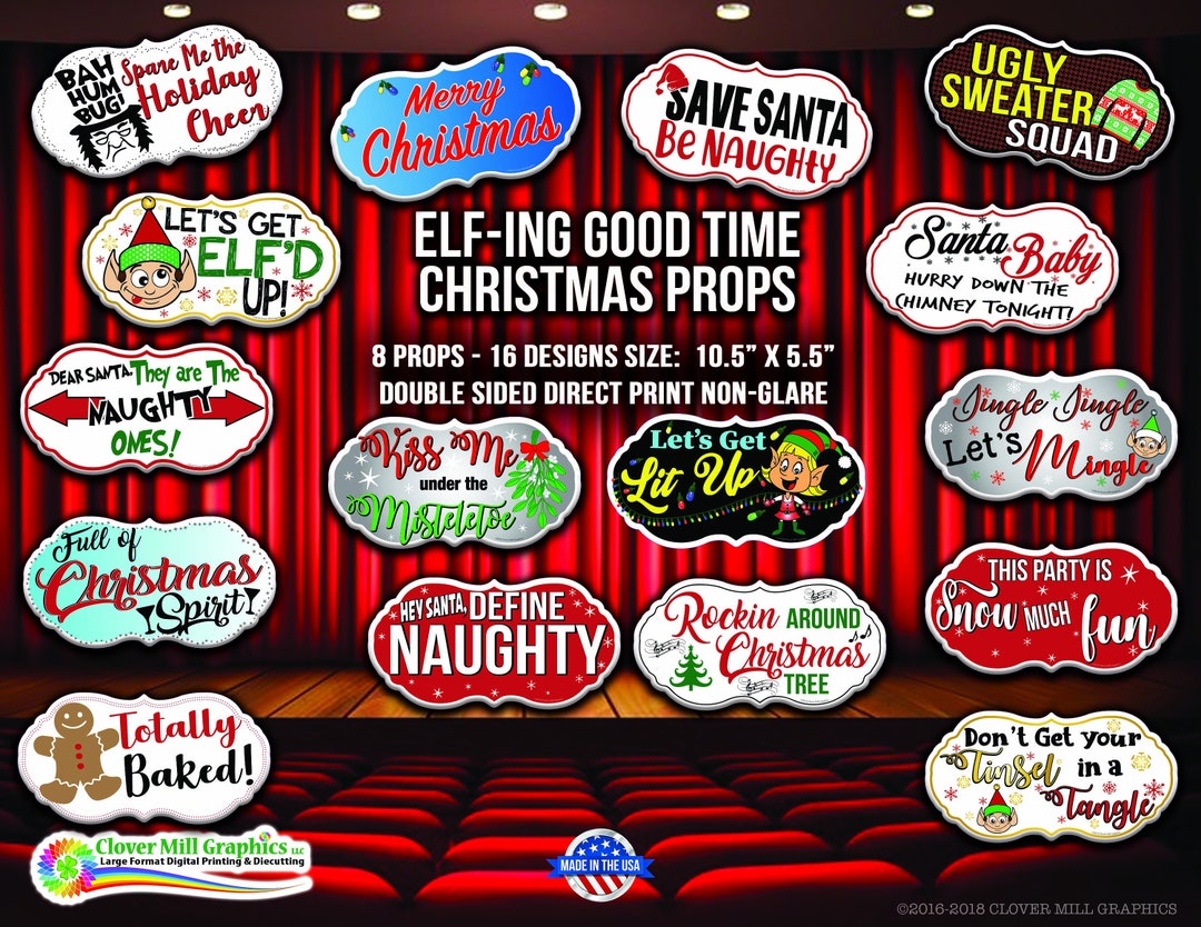 Christmas Props Elfing Good Time - Etsy