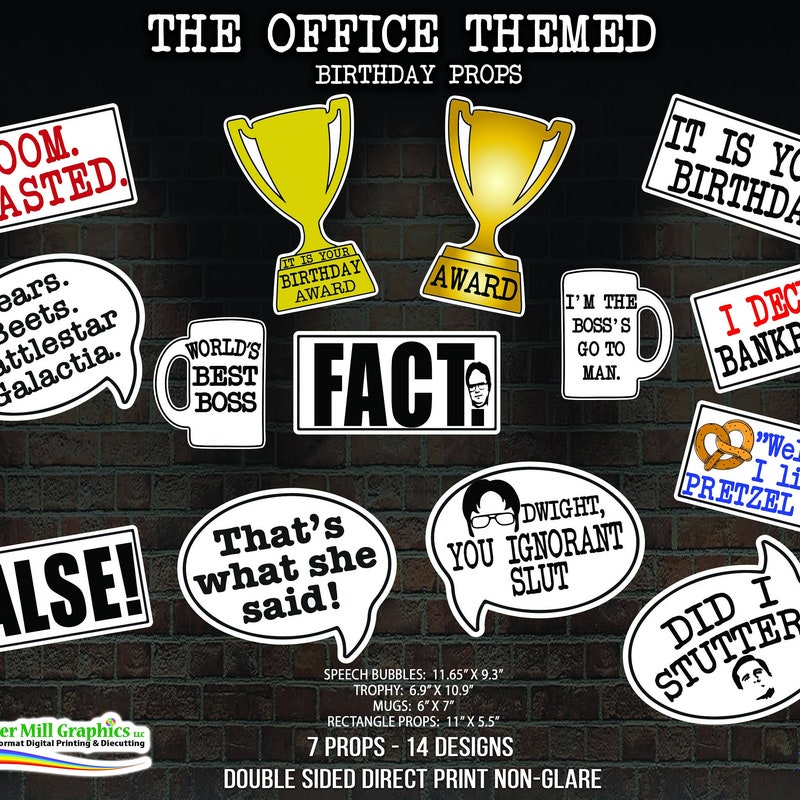 Office Prop - Etsy