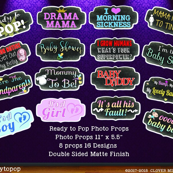 Baby Shower Props - Etsy