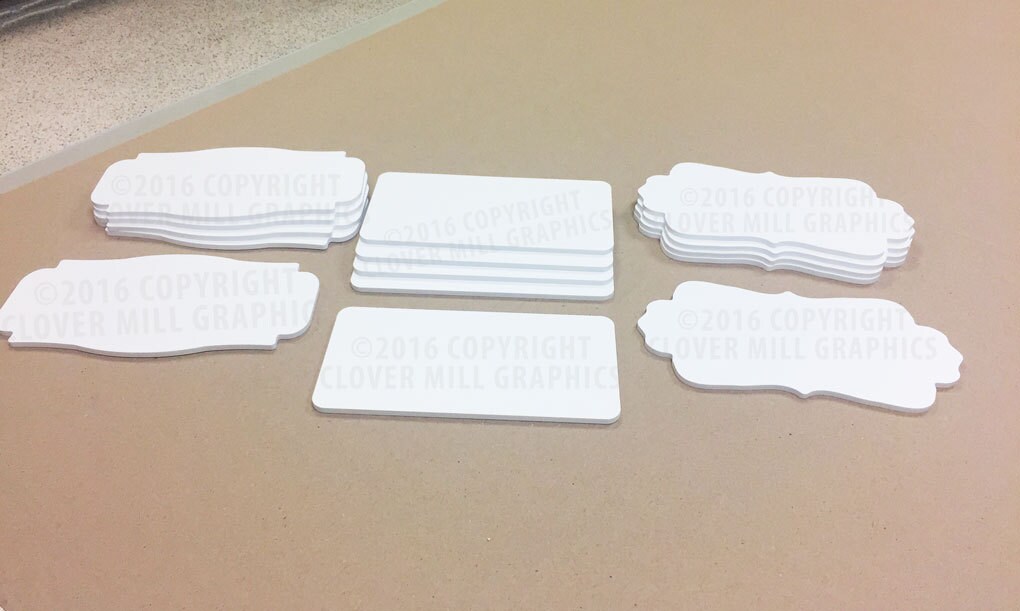 Photo Prop Sign Blanks Eco-friendly PVC | Etsy