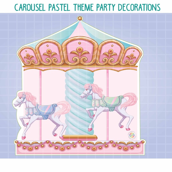 Carousel Decorations - Etsy