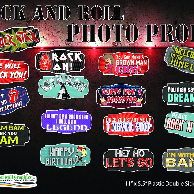 Rockstar Props - Etsy