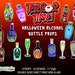 Halloween Alcohol Bottle Props Terror Time - Etsy
