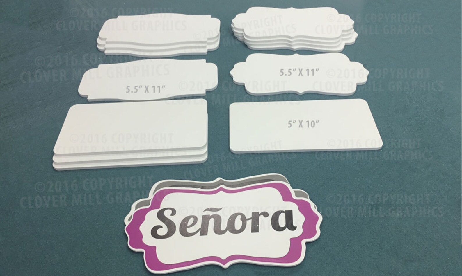 Photo Prop Sign Blanks Eco-friendly PVC - Etsy