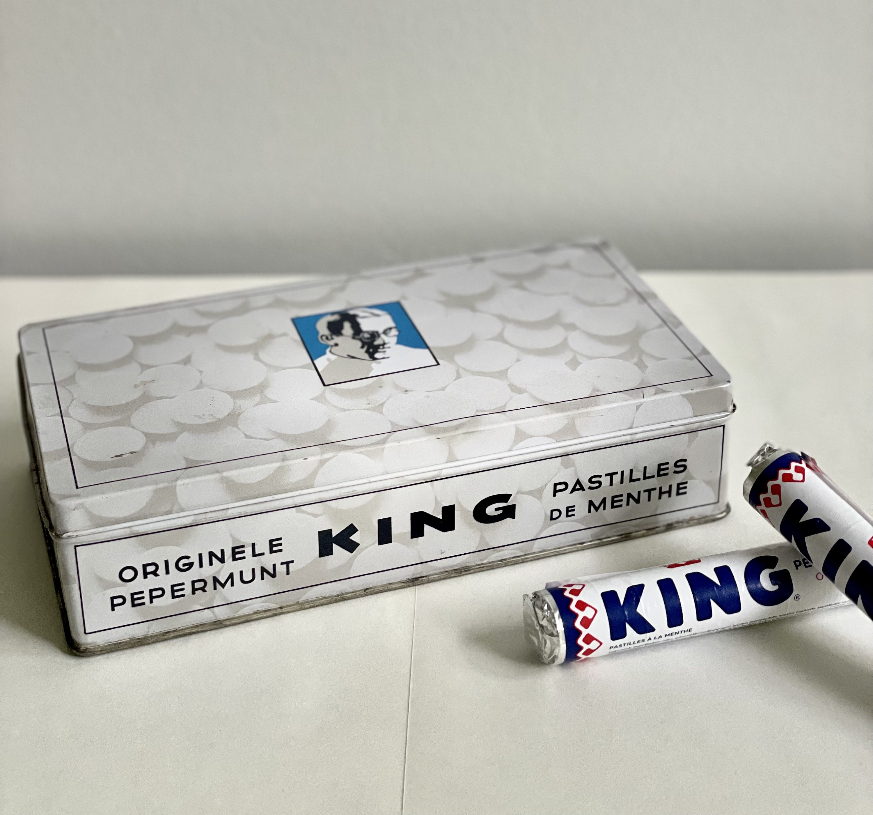 Vintage KING Pepermunt Tin, Peppermint Tin - Etsy