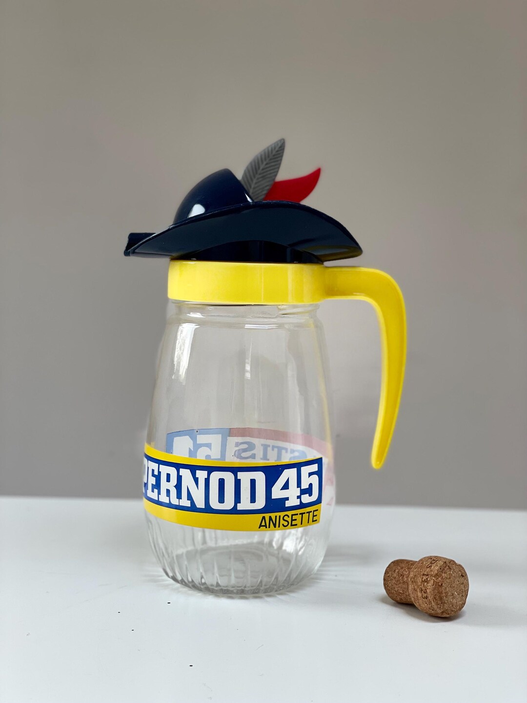 Rare Original Vintage Pernod 45 / Pastis 51 Musketeer Water Carafe - Etsy