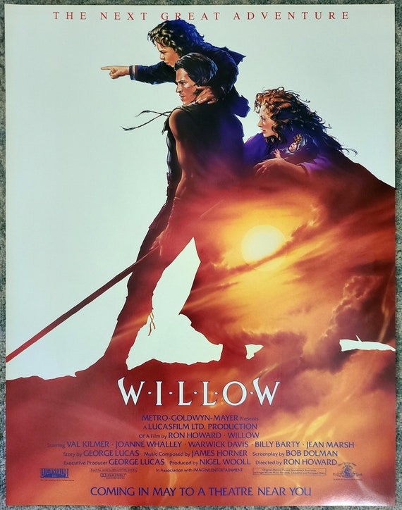Original willow Authentic Movie Poster Rare - Etsy