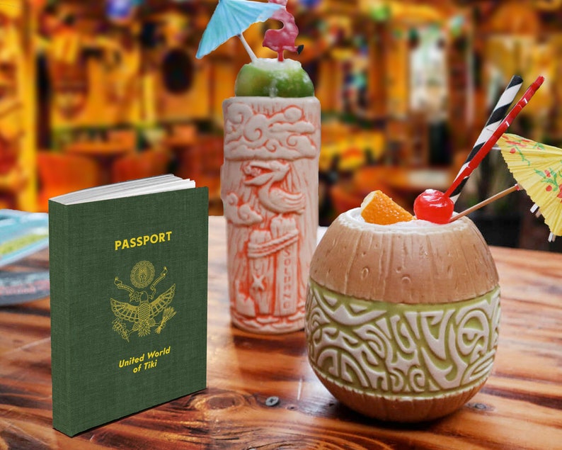 United World of Tiki Passport - Etsy