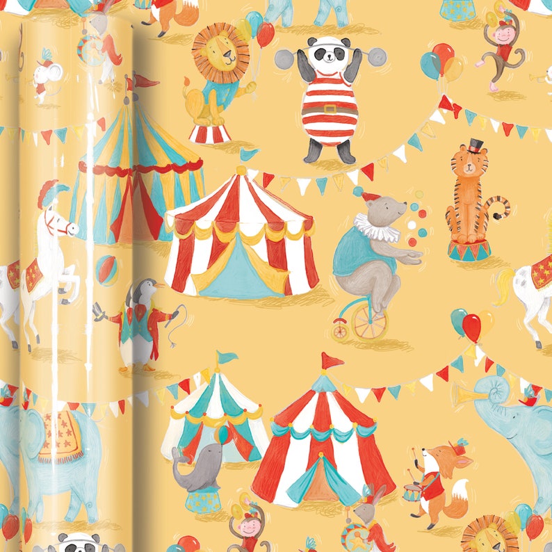 Carnival Circus Deva Roll Wrap 3 M X 70 Cm - Etsy