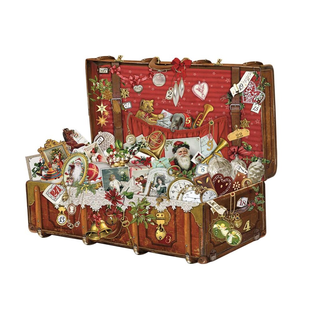Christmas Treasure Chest Cut Out Coppenrath Traditional Advent Calendar ...